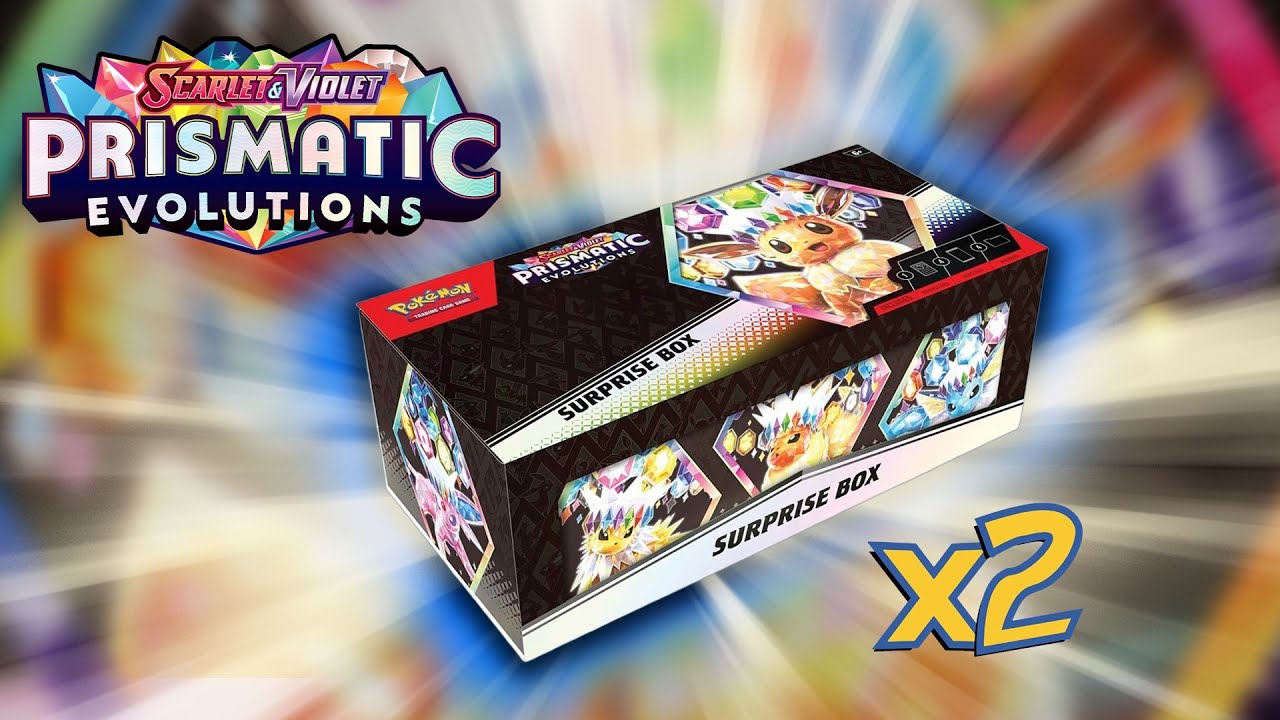 OPENING 2 POKÉMON PRISMATIC EVOLUTIONS SURPRISE BOXES - YouTube