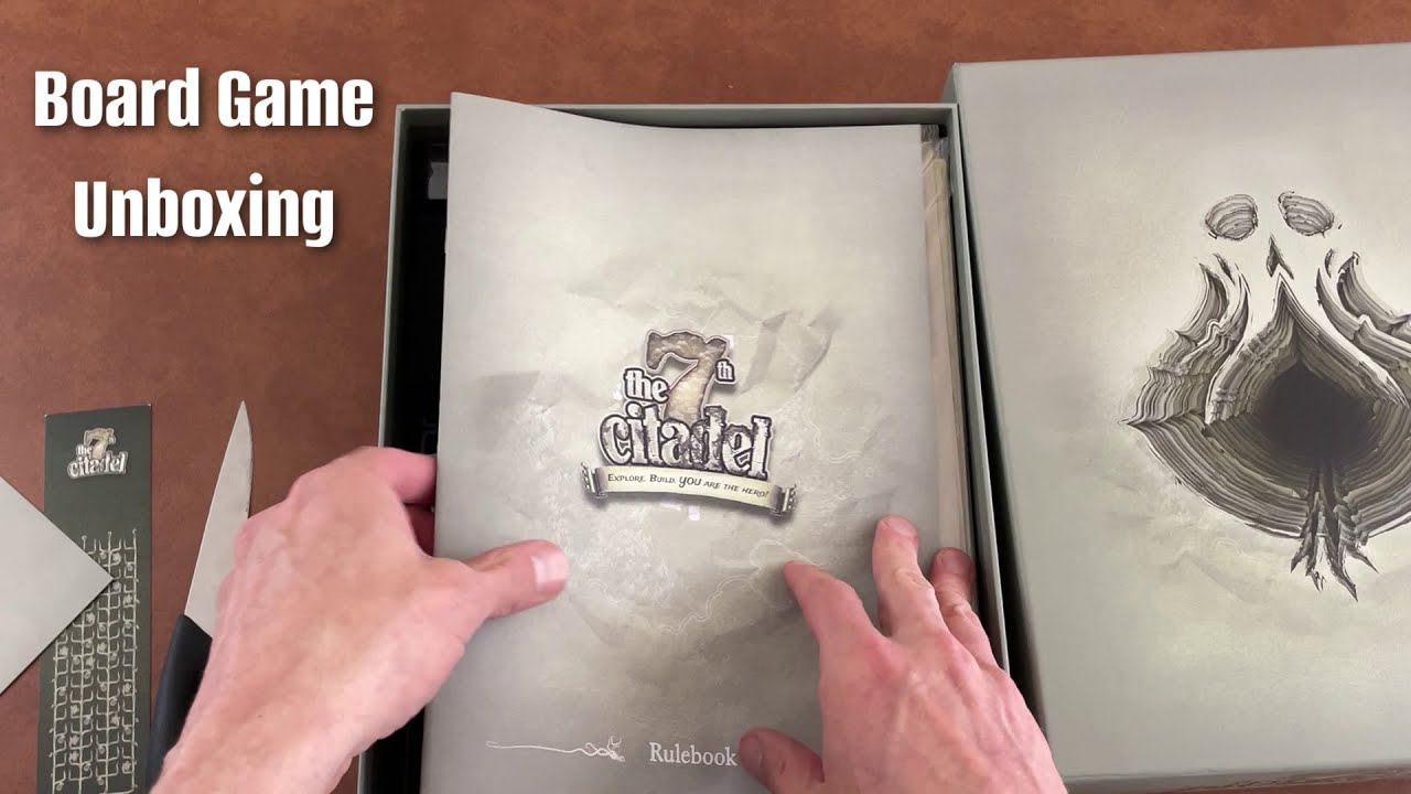 The 7th Citadel | Kickstarter Board Game Unboxing - YouTube