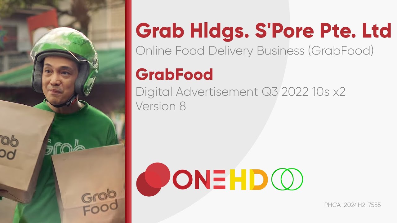 GrabFood Digital Ad Q3 2022 10s x2 (Philippines, Version 8) [HD/ST ...