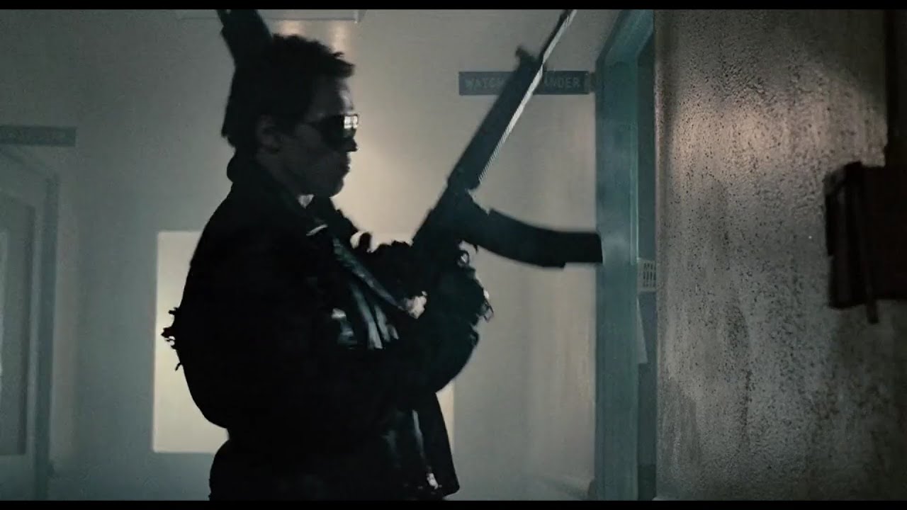 Terminator (Police Station Shootout) 1984 - YouTube