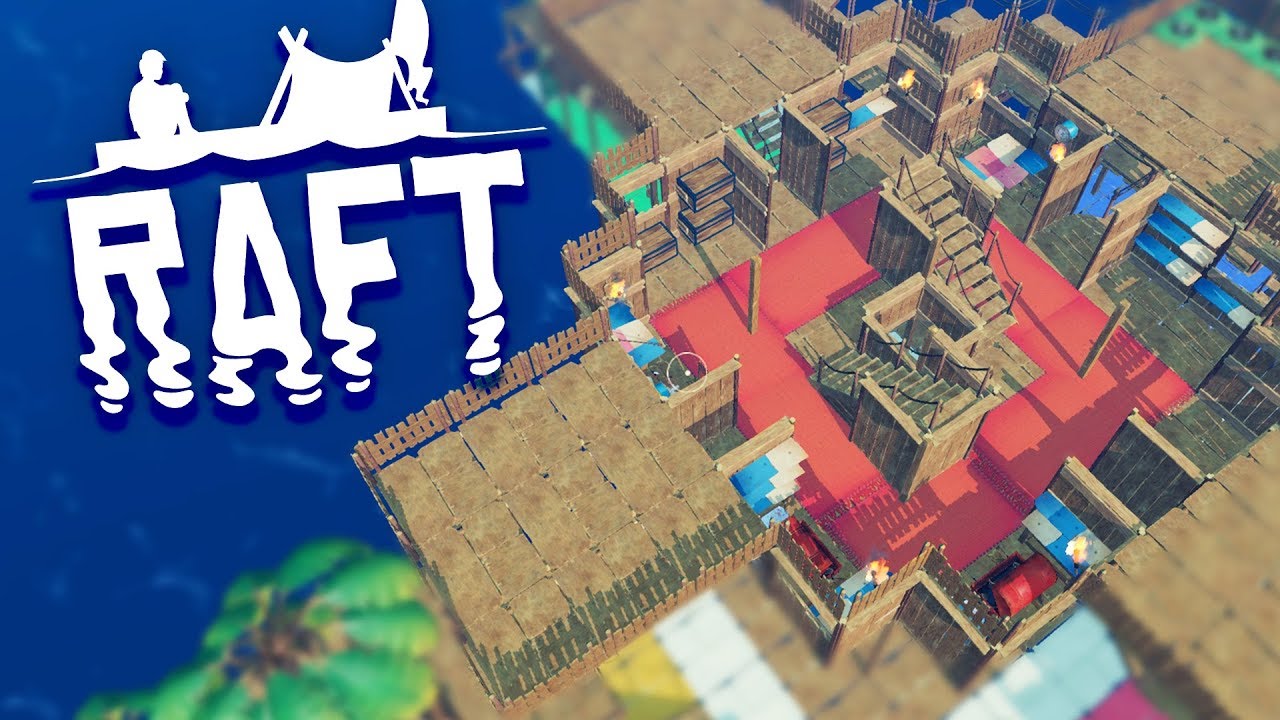 RENOVATING THE HOUSE! Raft Survival Episode 13 - YouTube