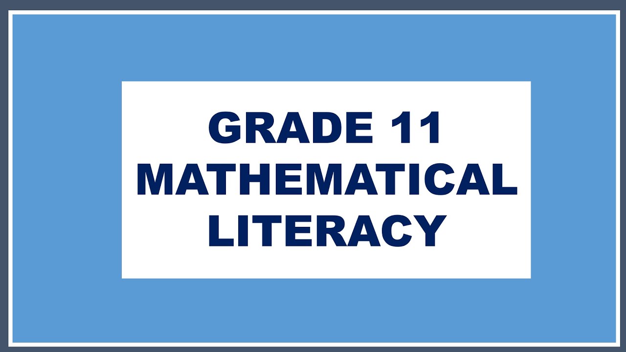 GRADE 11 MATHEMATICAL LITERACY MEASUREMENTS VOLUME - YouTube