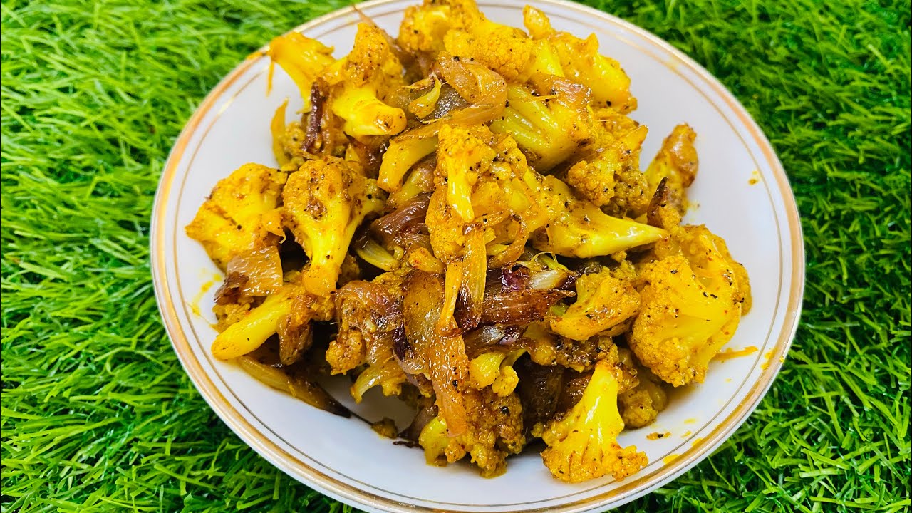 Cauliflower pepper fry/ Gobi pepper varuval/cauliflower varuval Nanthu ...
