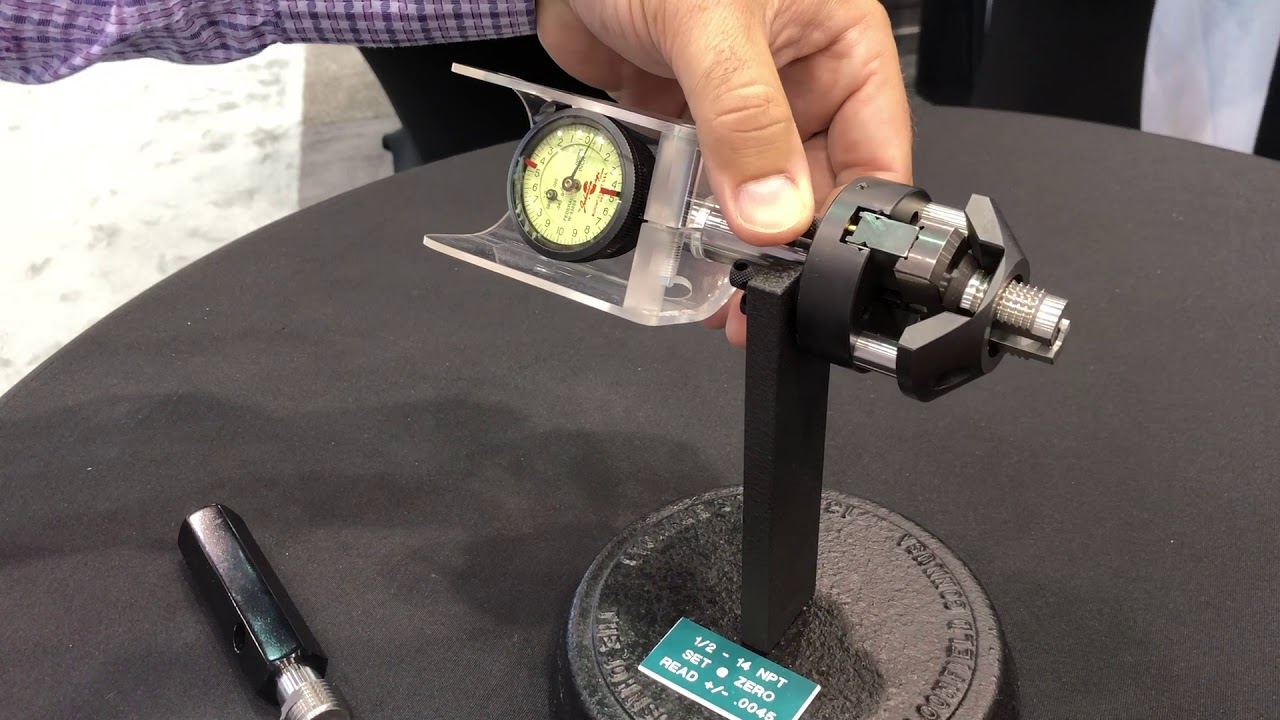 Internal NPT Segment Inspection replacing L1 and L3 Plug Gages - YouTube