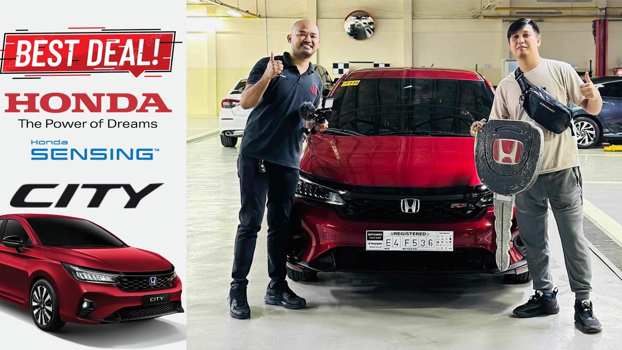 2025 Honda City 1.5 RS CVT Honda Sensing Ignite Red Metallic # ...