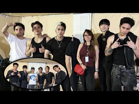 SB19 with Jayat Gaming at Backstage Aurora Music Festival - YouTube