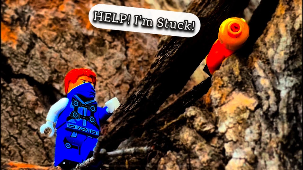 Lego Man Gets Stuck in a TREE!! 🌲 - YouTube