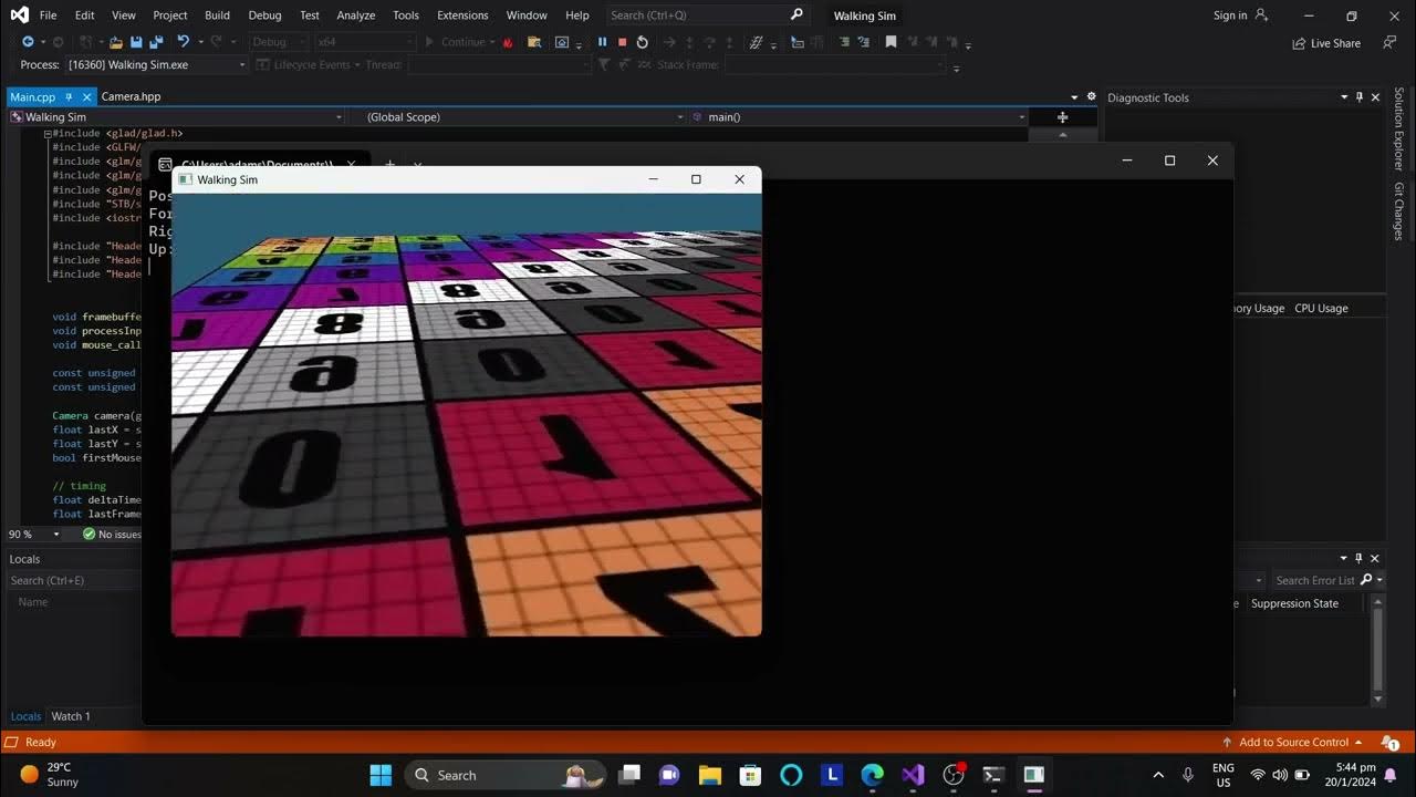 Walking Sim - YouTube