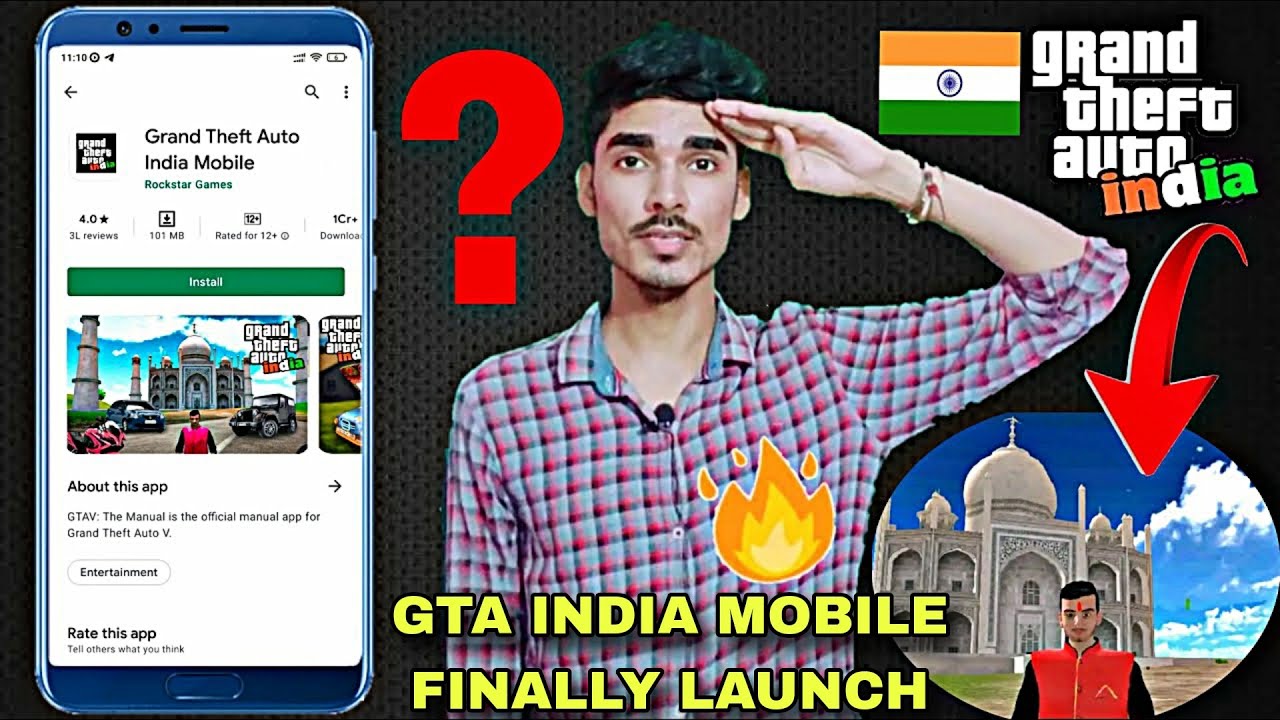 GTA INDIA MOBILE GAME FOR ANDROID | GTA INDIA MOBILE GAMEPLAY - YouTube