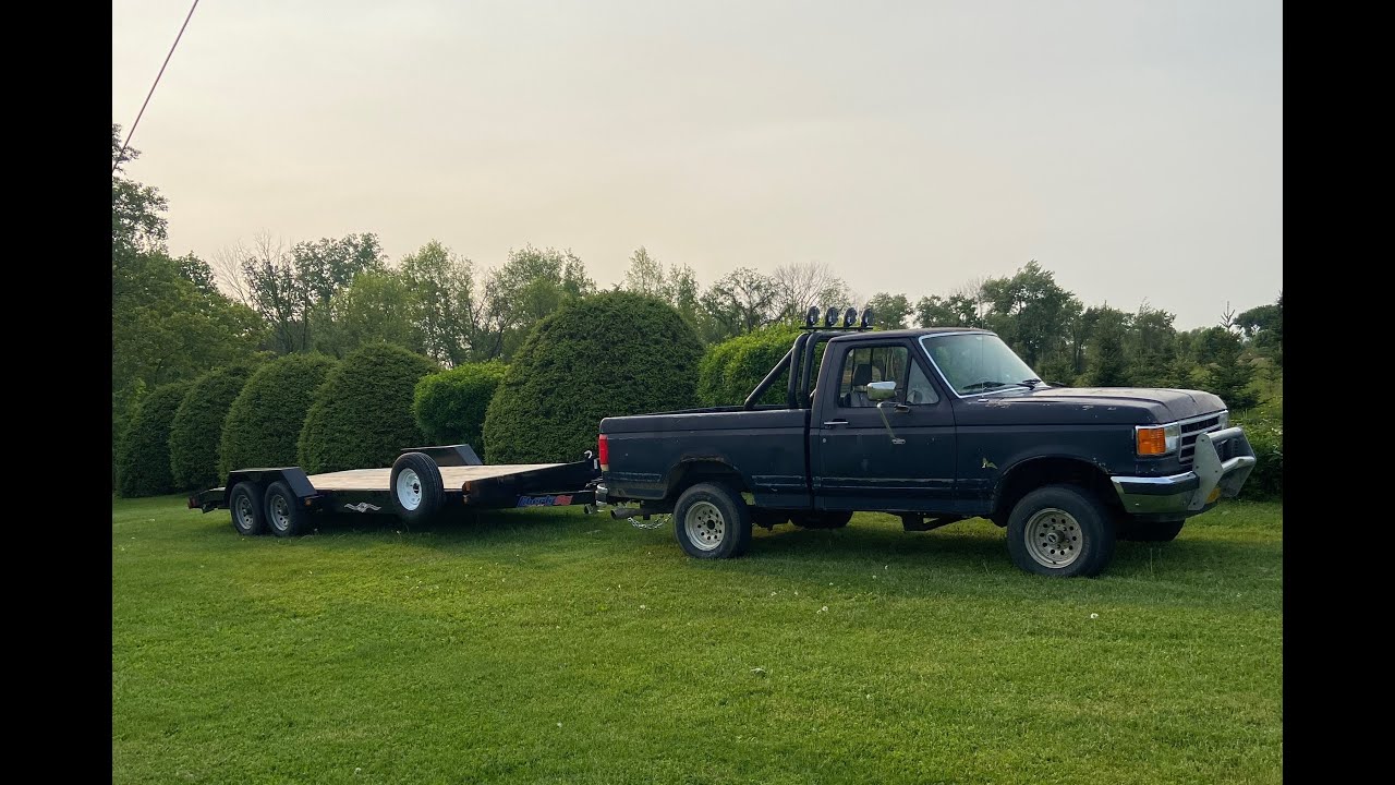 ranger got fixed and F150 tows - YouTube
