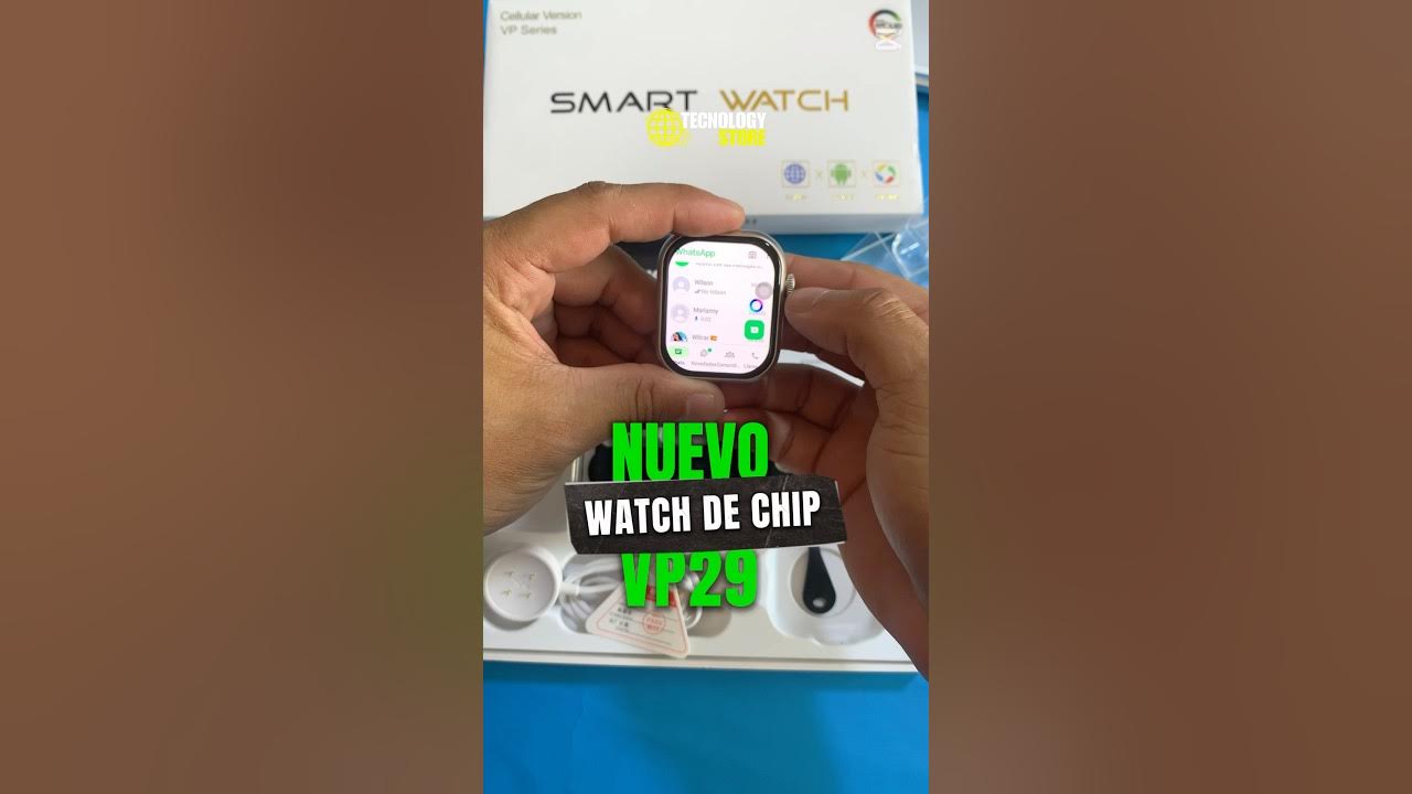 ⌚️SMARTWATCH DE CHIP VP29 S10 Android 128GB 8RAM Wifi,GPS,CAMARA giratoria 180°PLAY STORE - YouTube