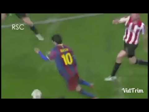 Lionel Messi crazy dribbling skills - YouTube