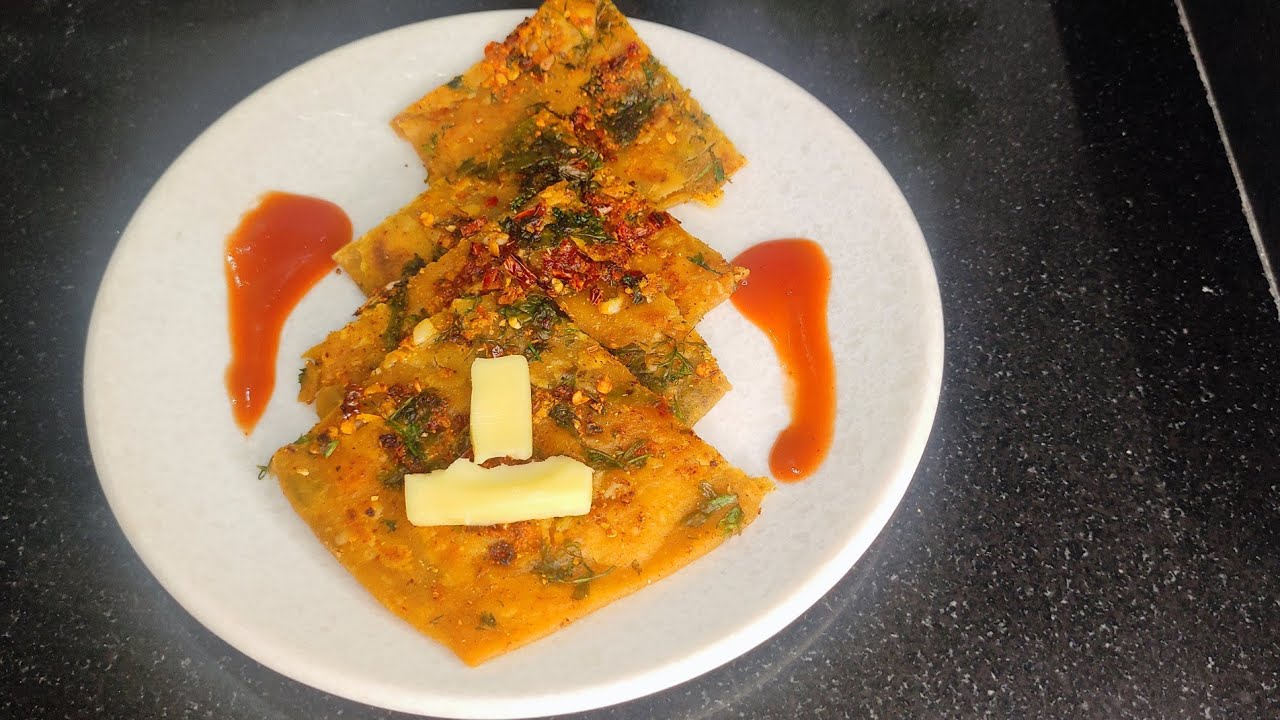 चीज गार्लिक पराठा | cheese garlic paratha | how to make cheese garlic ...