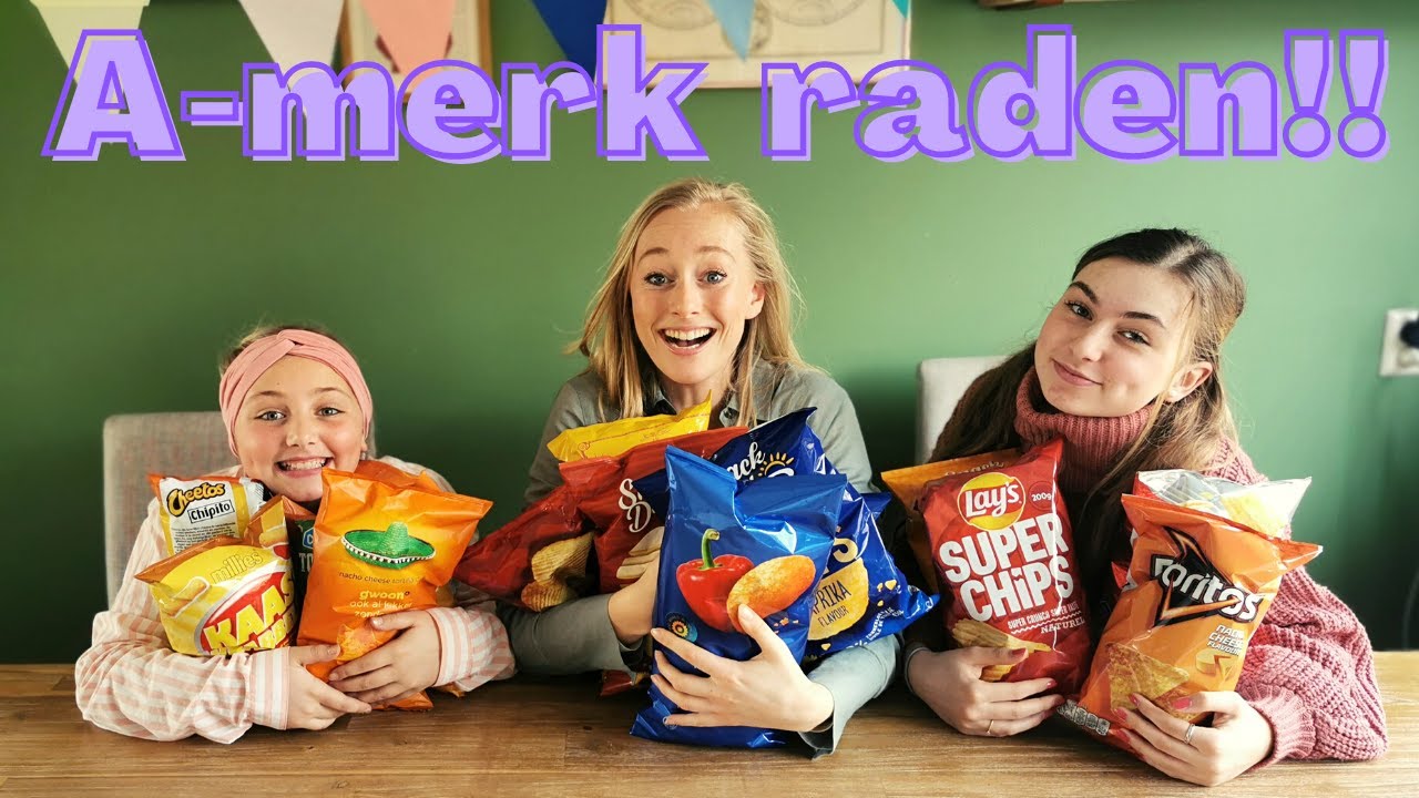 A-MERK VS B-MERK! Heel veel chips proeven en A-merk raden! - YouTube