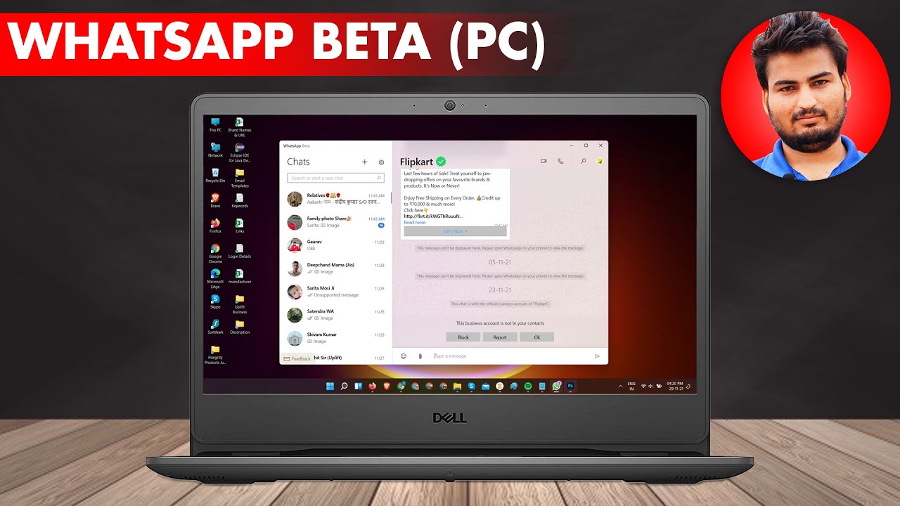New WhatsApp Beta App for Desktop is Amazing | Download Link Available ...