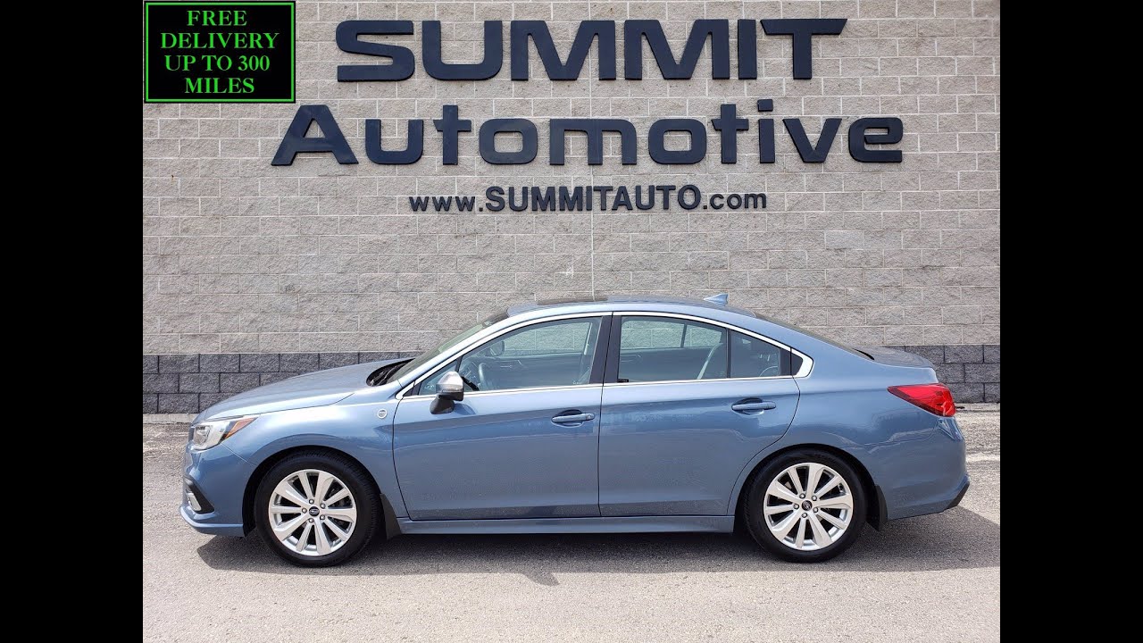 Blue Metallic Subaru Legacy