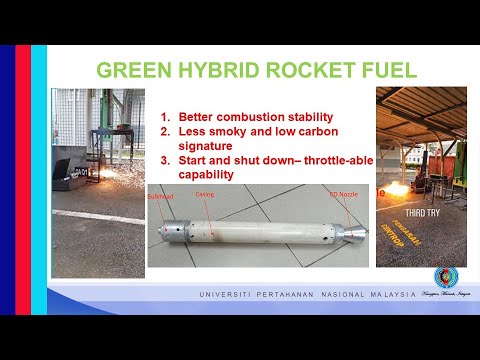 GREEN HYBRID ROCKET FUEL - YouTube
