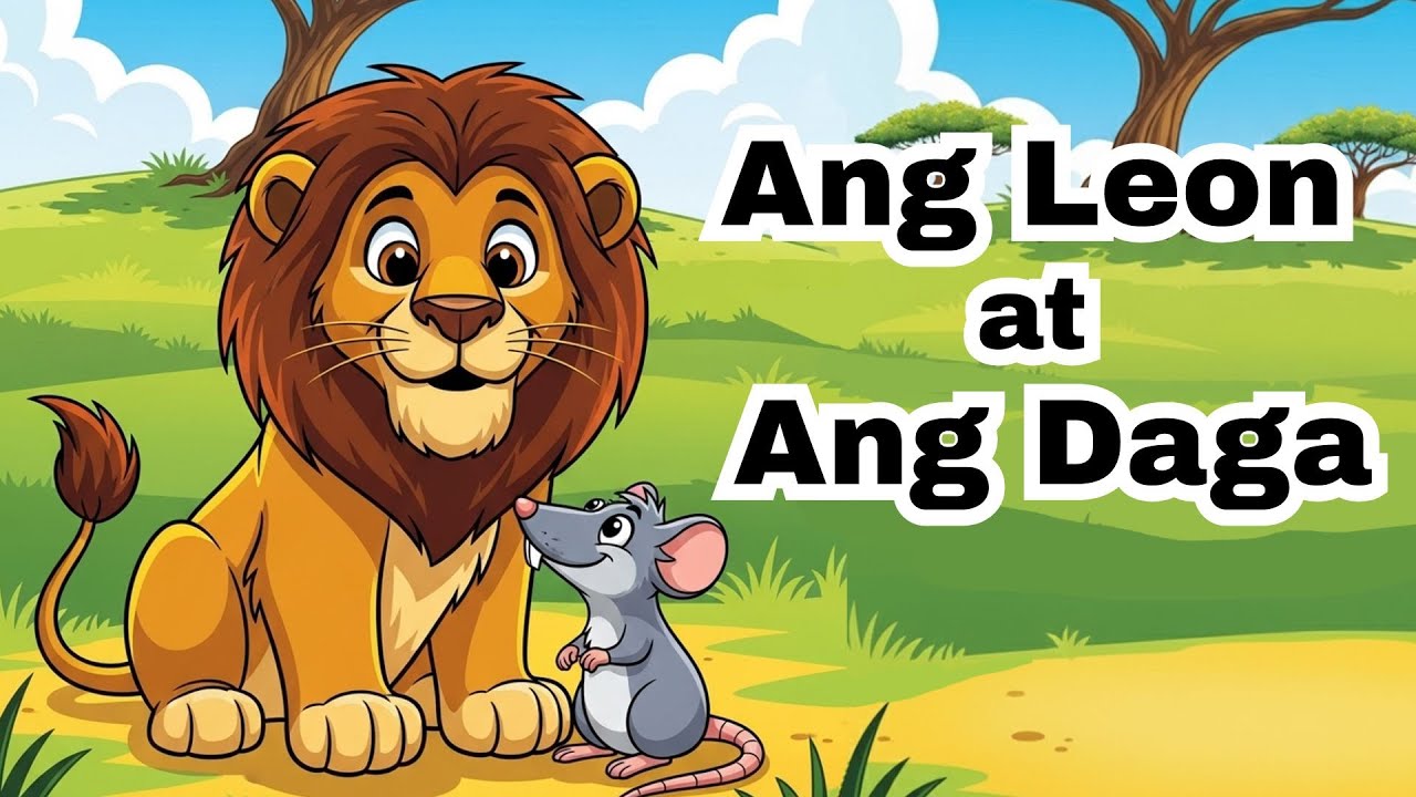 ANG LEON AT ANG DAGA (Pabula na May Aral - Tagalog Storytelling) - YouTube