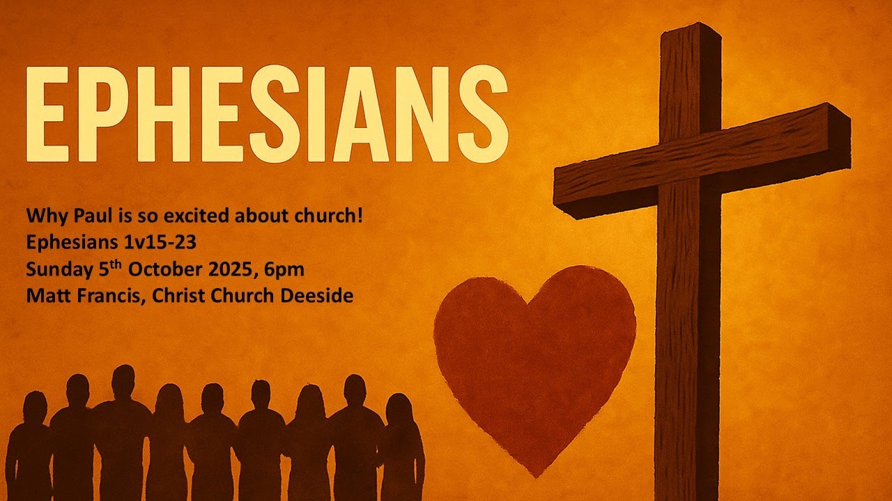 Ephesians 1v15-23 - Sunday 5th October, evening - YouTube