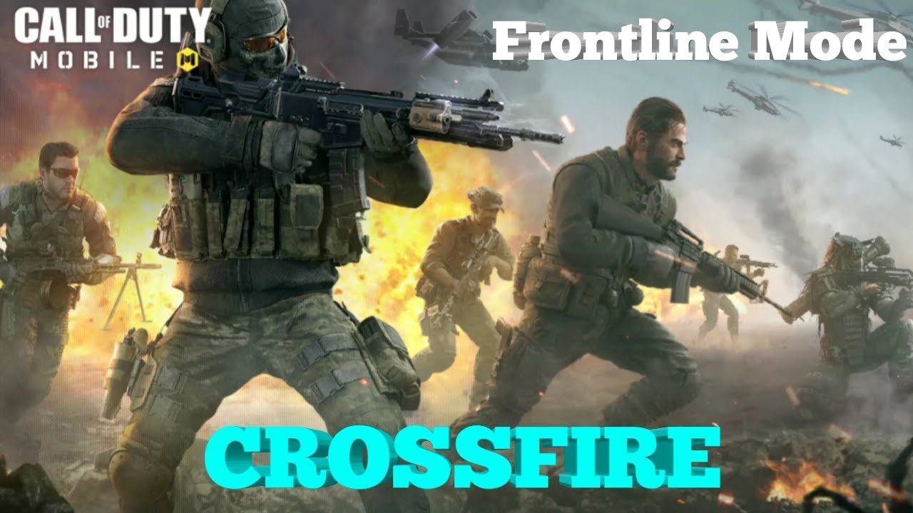 Call Of Duty Mobile - Gameplay - Frontline Mode - Crossfire Map👍💪 - YouTube