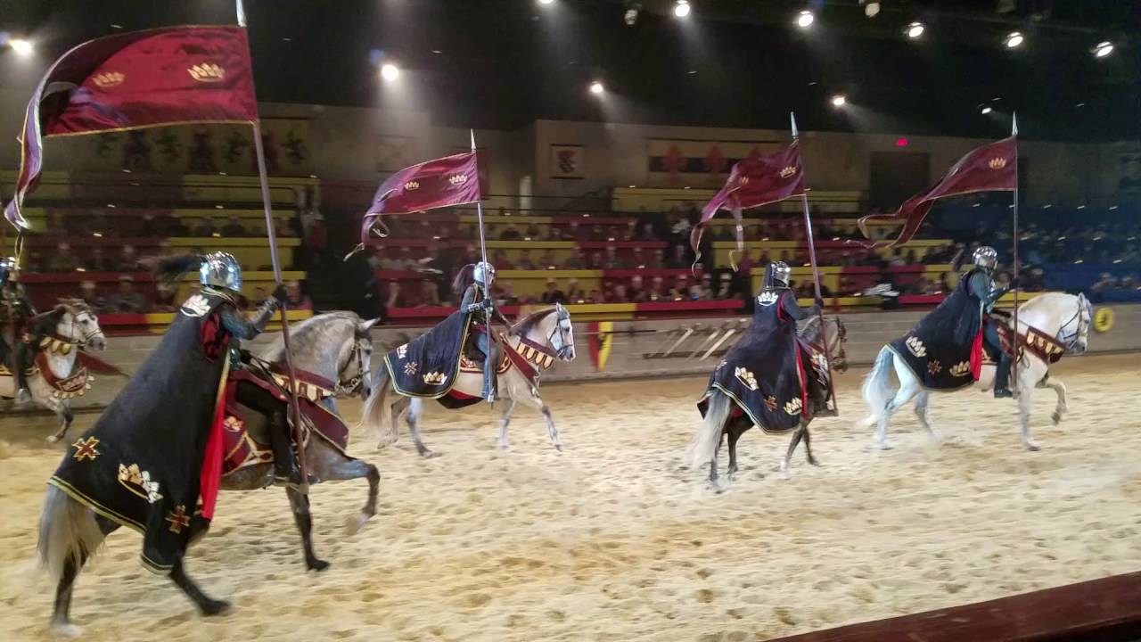 Parade coming in. MEDIEVAL TIMES - YouTube