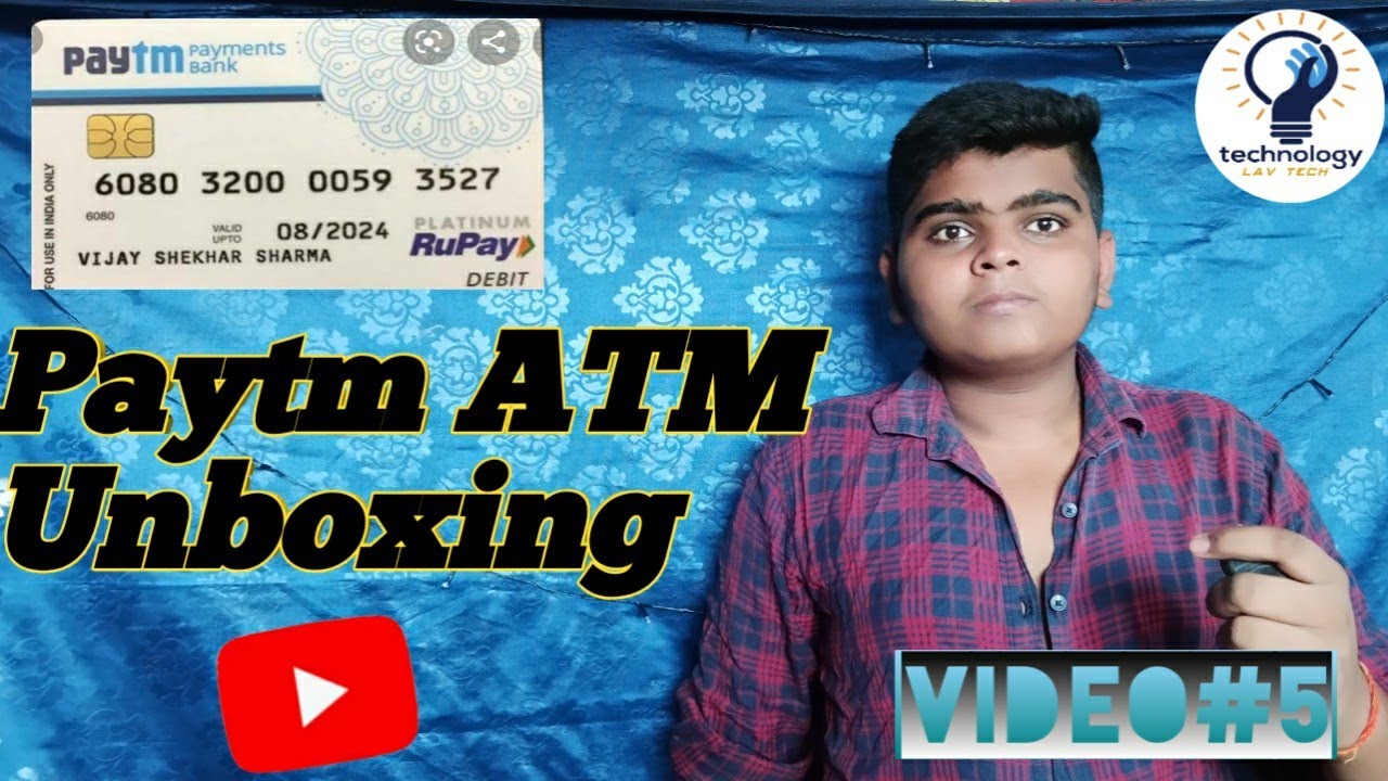 Paytm bank ATM Unboxing for Paytm ka ATM 😯😯😯😣 - YouTube