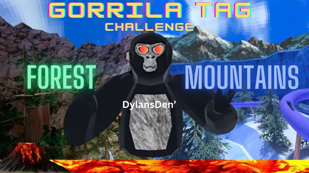 Gorilla Tag - Forest to Mountain - Without Touching the Ground - YouTube