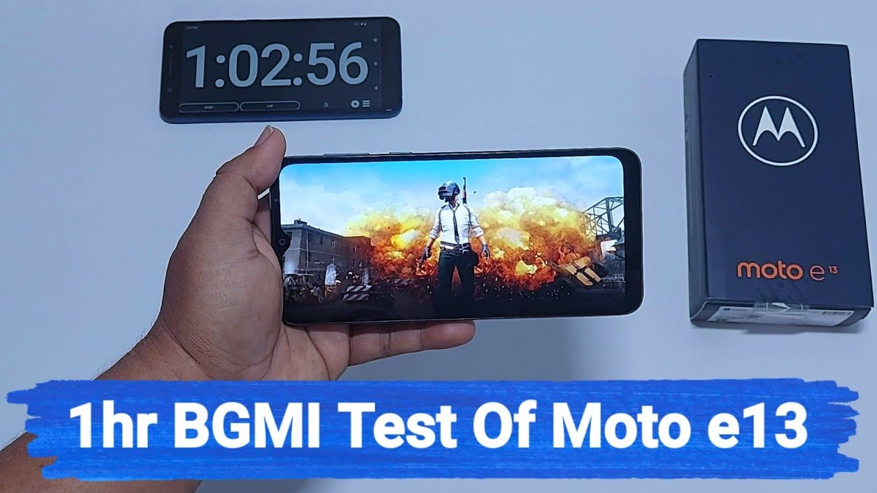 Moto e13 BGMI Gameplay Test | Moto e13 BGMI Test | Moto e13 BGMI ...