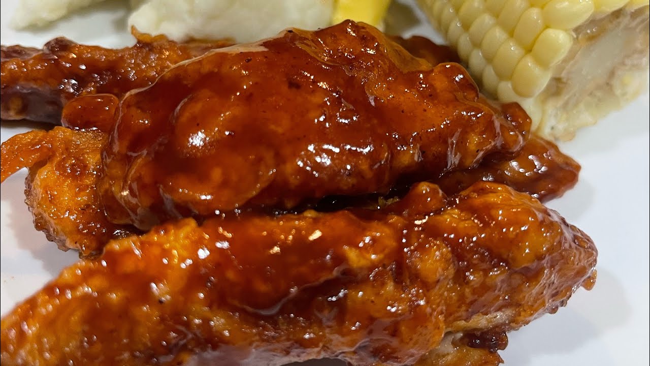 Let’s make some homemade Chicken Honey BBQ Crispers - YouTube