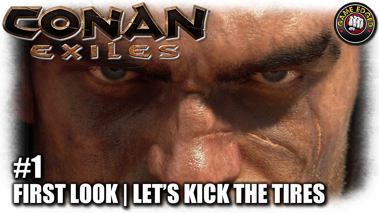 Conan Exiles | First Look | First Test Run Solo | Let's Play Conan ...