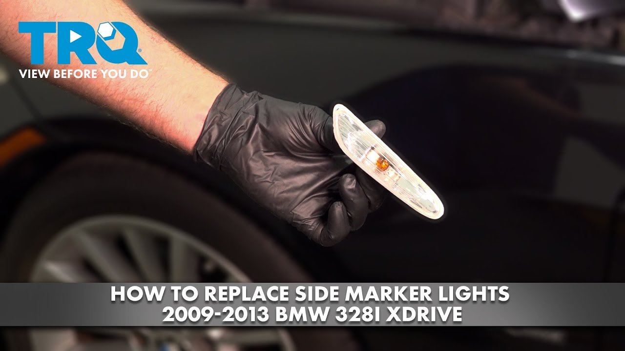 How to Replace Side Marker Lights 2009-2013 BMW 328i xDrive - YouTube