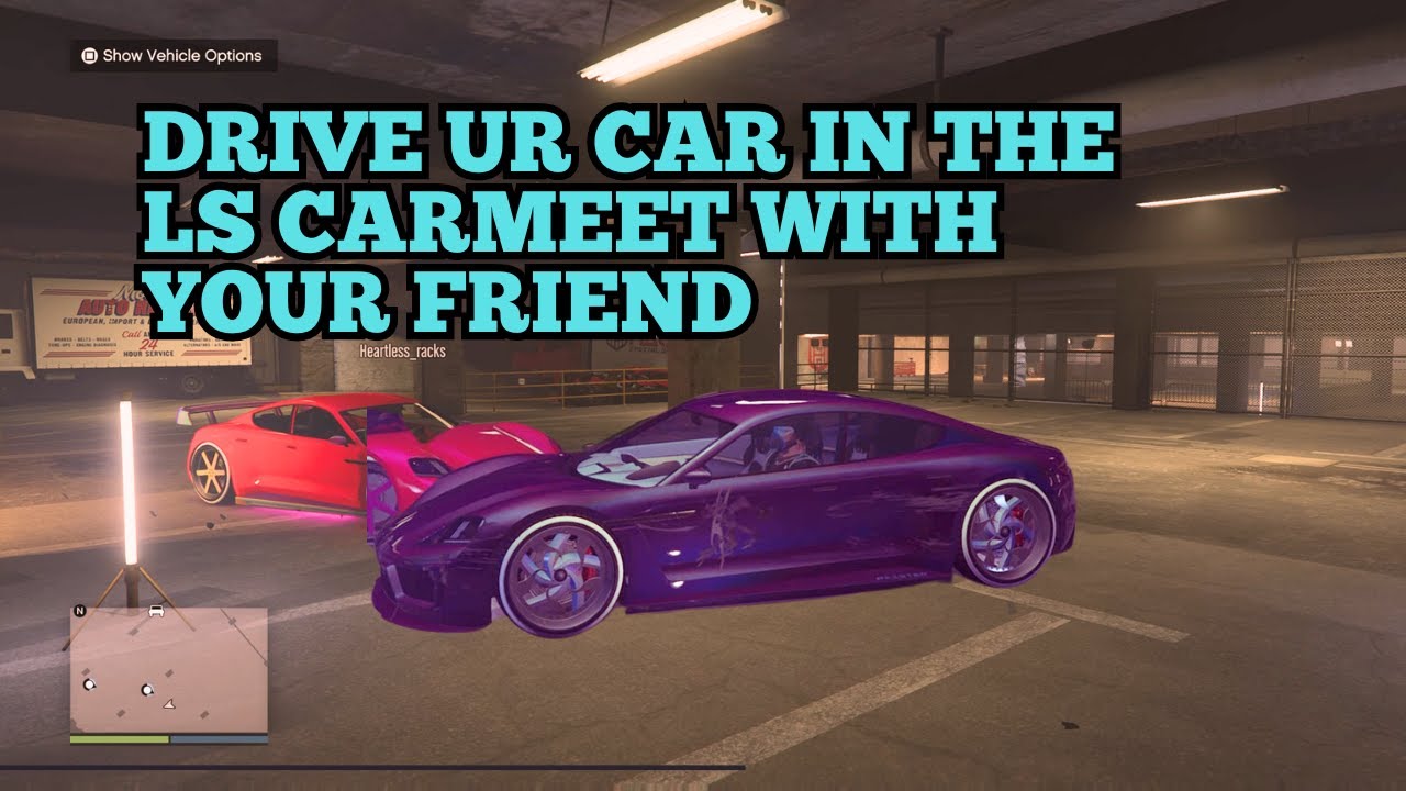 HOW TO DRIVE IN LS CAR MEET GTA 5 CARS GLITCH! ps5/ps4 - YouTube