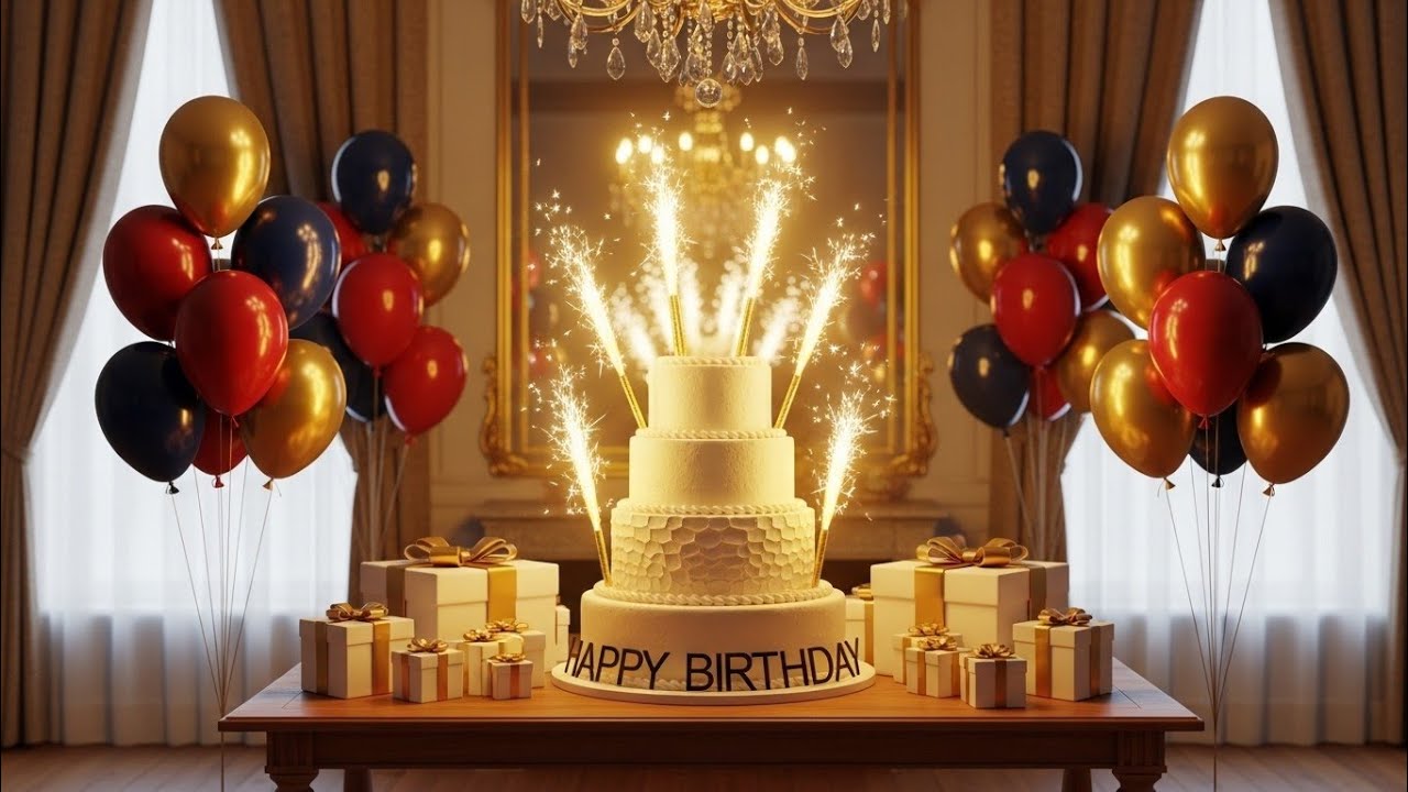 A Beautiful Birthday Moment 🎈 | Cinematic “Happy Birthday to You” Song ...