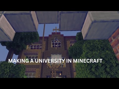 Making university in minecraft 1 - YouTube
