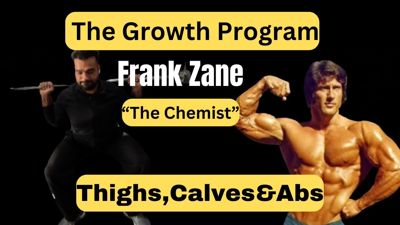 Frank Zane’s Thighs, Calves And Abs Workout 🏋️‍♀️|”The Growth Program ...