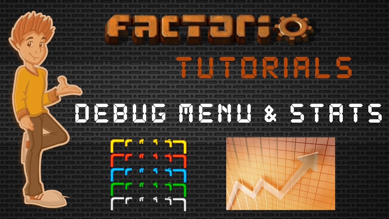 Factorio Tutorial - The Debug Menu and Statistics - YouTube