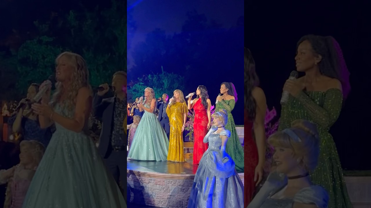 Disney Princess Performance At Disneyland For #WorldPrincessWeek # ...