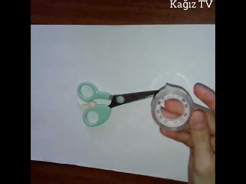 Kağızdan squishy düzeldilmesi