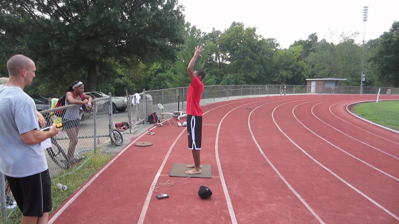 42 inch vertical test - YouTube