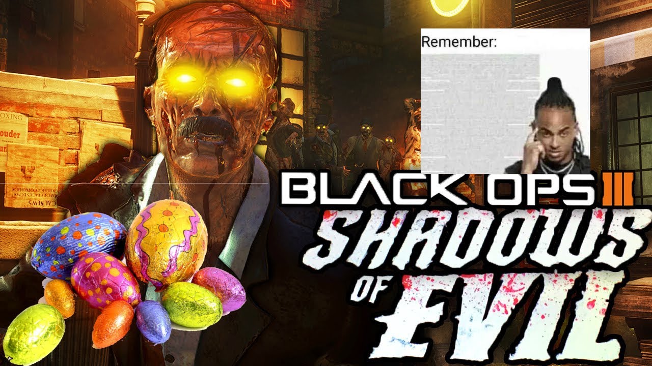 trying to do the shadows of evil easter egg - YouTube