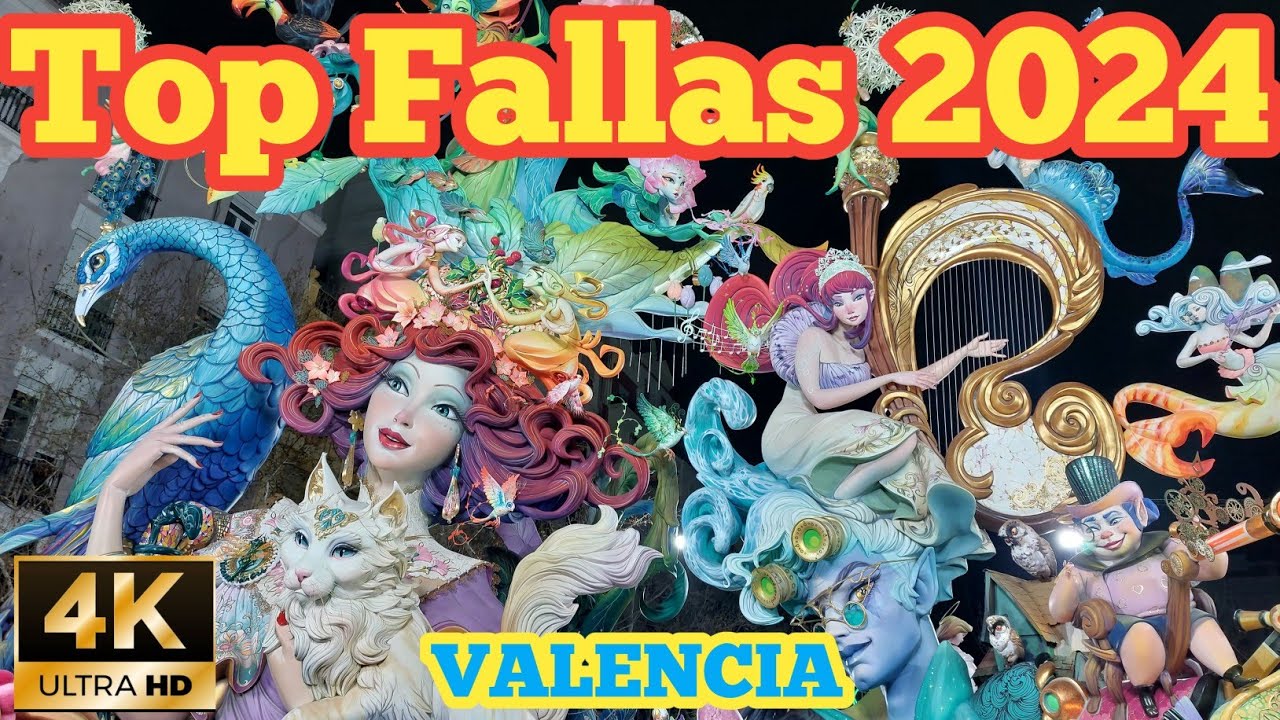 Visiting the Top best Fallas 2024 just in 40 min, #fallas2024, # ...