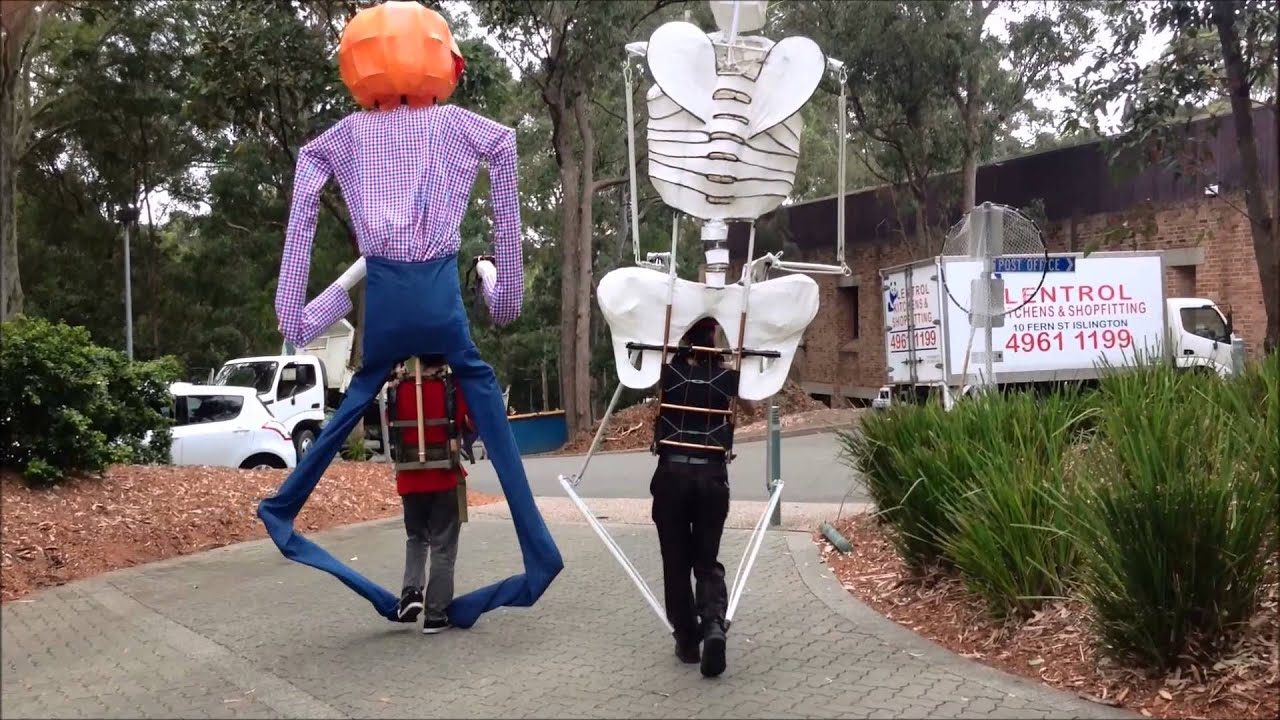Giant Puppets and Shenanigans - YouTube