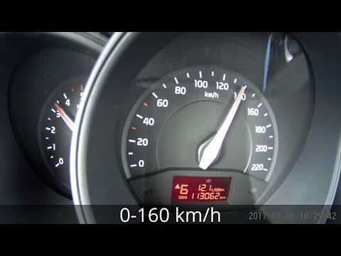 Kia Rio 1.1 CRDi (2011) 0-160 und 80-130 6.Gang