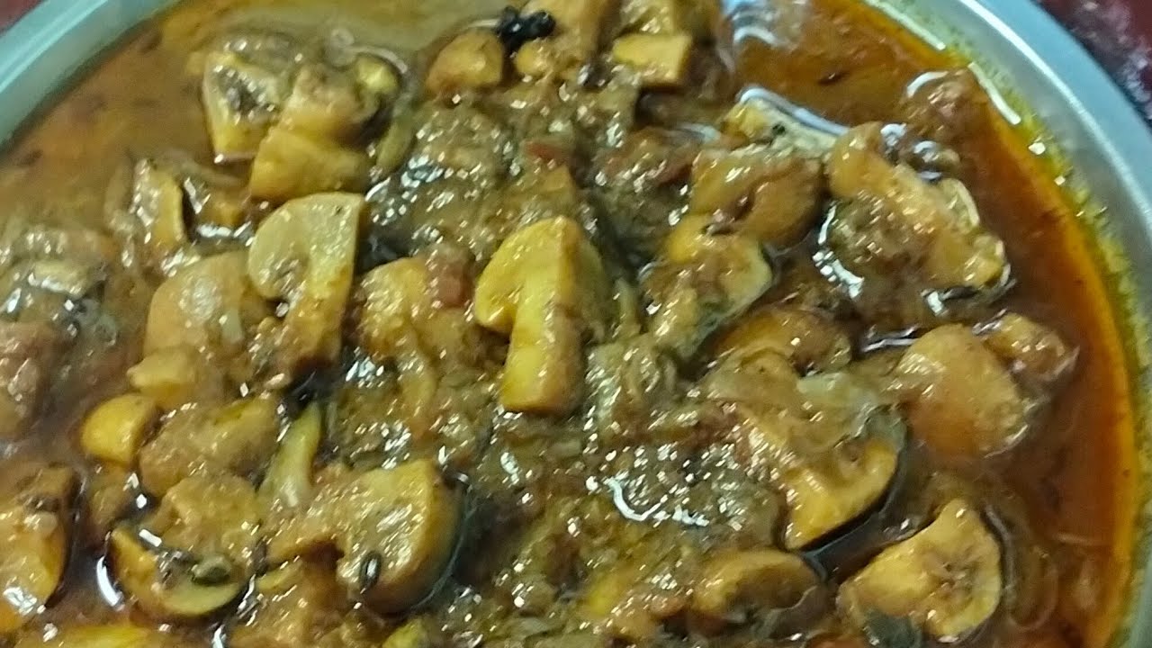 @हैदराबादी दो प्याजा मशरूम की सब्जी (Mashrum Dopyaza) - YouTube