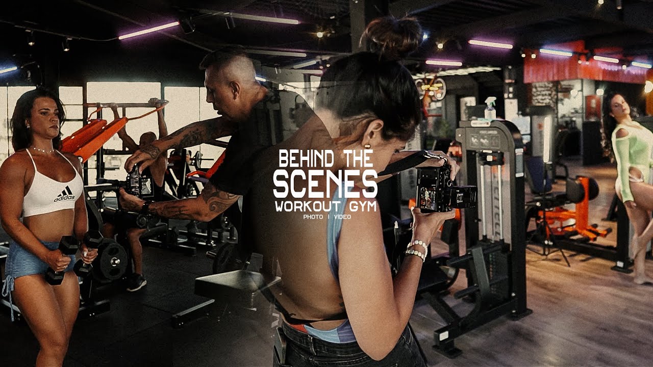 BEHIND THE SCENES | Workout Gym | Photo e Vídeo | X-T3 e X-T30. - YouTube