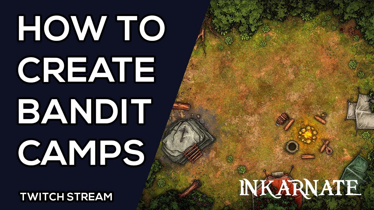 How to Create Bandit Camps | Inkarnate Livestream - YouTube
