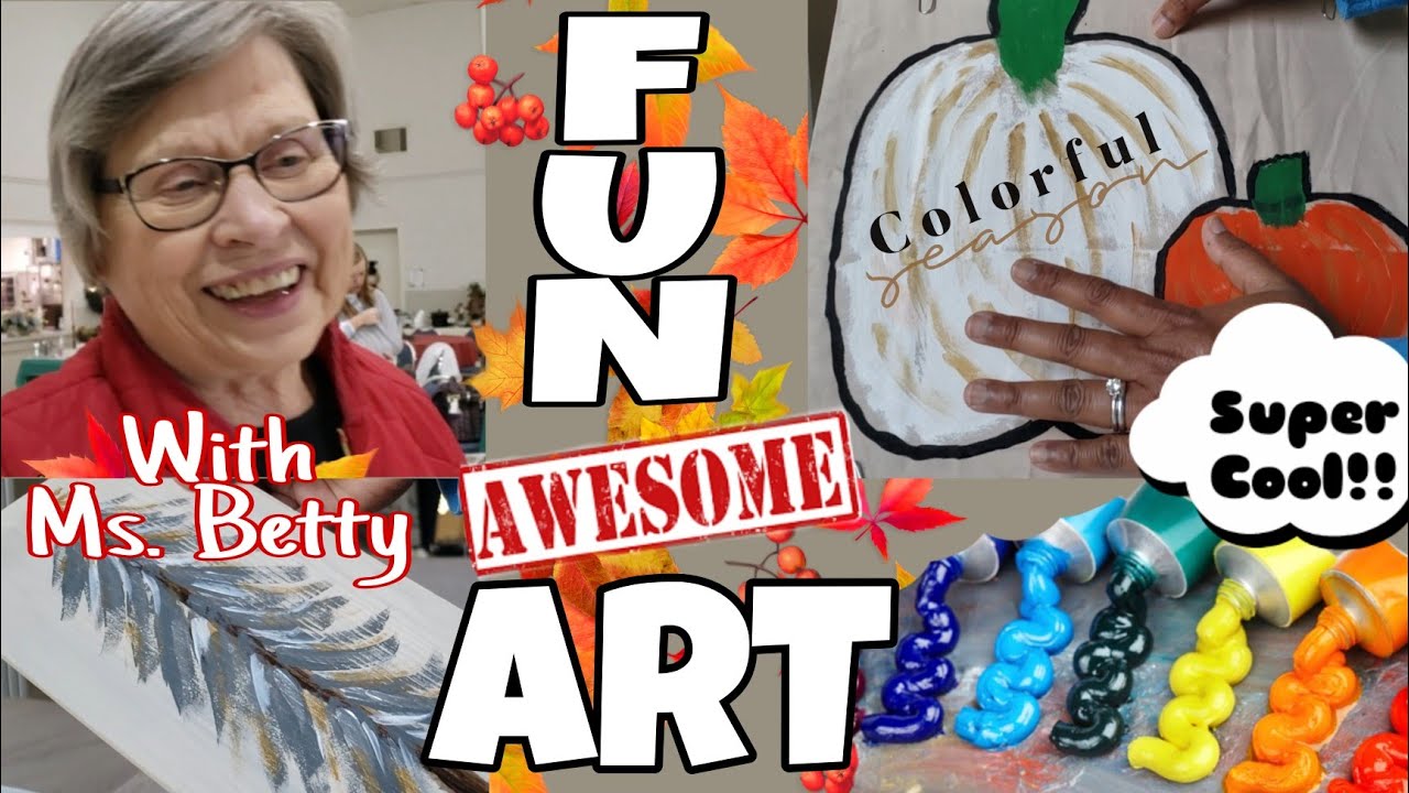 FUN ART With Ms. Betty My Good Neighbor - YouTube