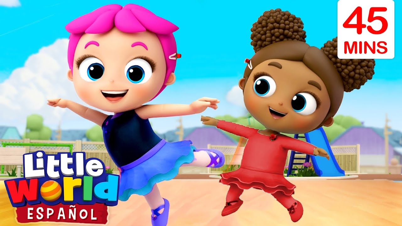 Primera Clase De Ballet 🩰 | Canciones Infantiles | Little World En ...