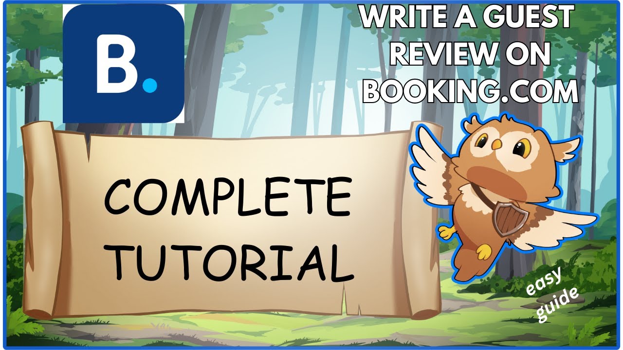 How To Write A Guest Review On Booking.com | Guide Glimpse - YouTube