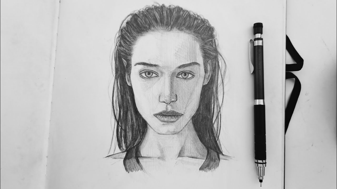 Practicing Drawing Faces [DAY 29] - YouTube